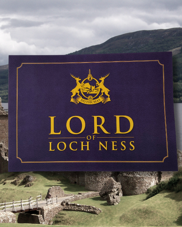 Buy a Lordship Online - Become a Laird - Loch Ness Titles